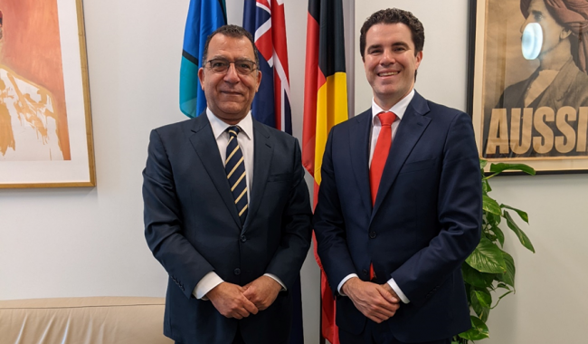Embajador de Chile se reúne con Ministro Asistente de Relaciones ...